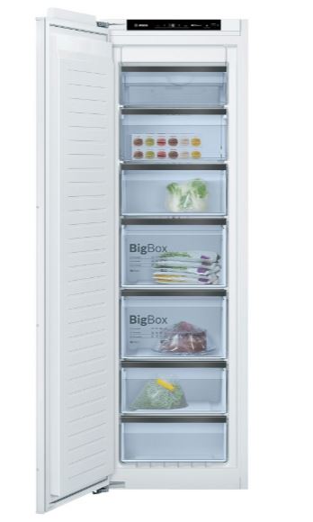 Bosch GIN81VEE0G Series 4 Integrated No Frost Freezer – Premium ...